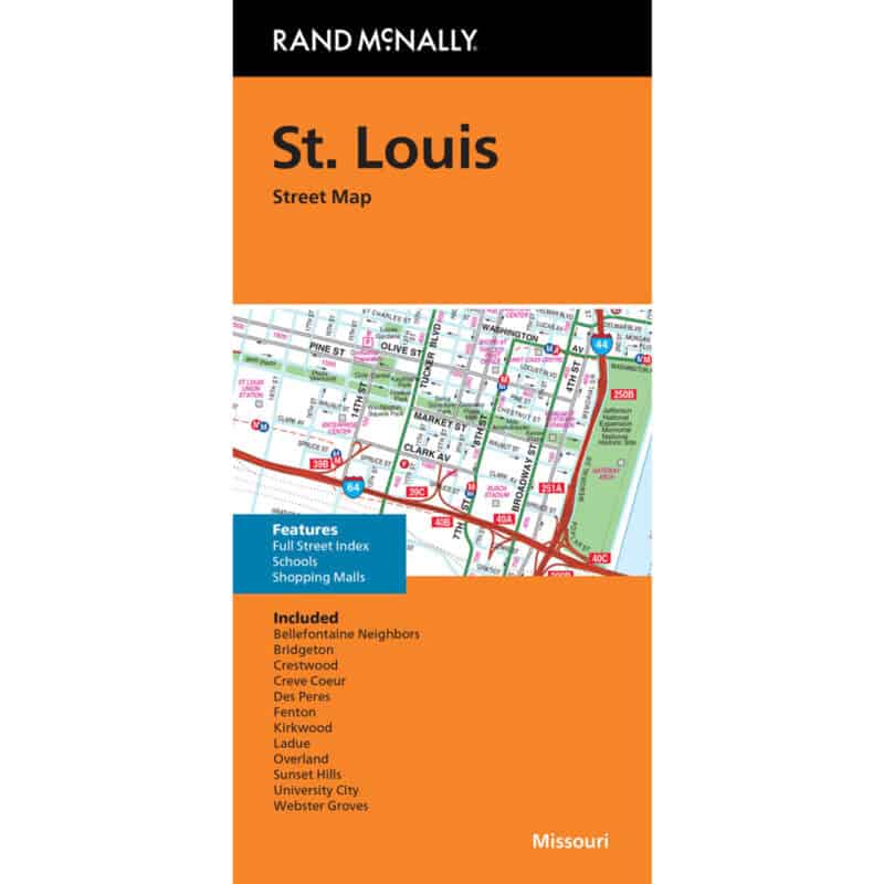 US Folding City Travel Maps: Maps of United States cities - Map Shop
