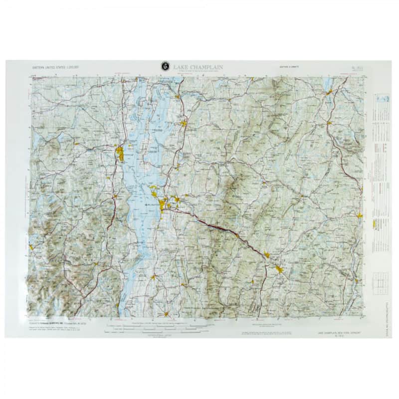 Seattle, WA Regional Raised Relief Map by Hubbard Scientific - The Map Shop