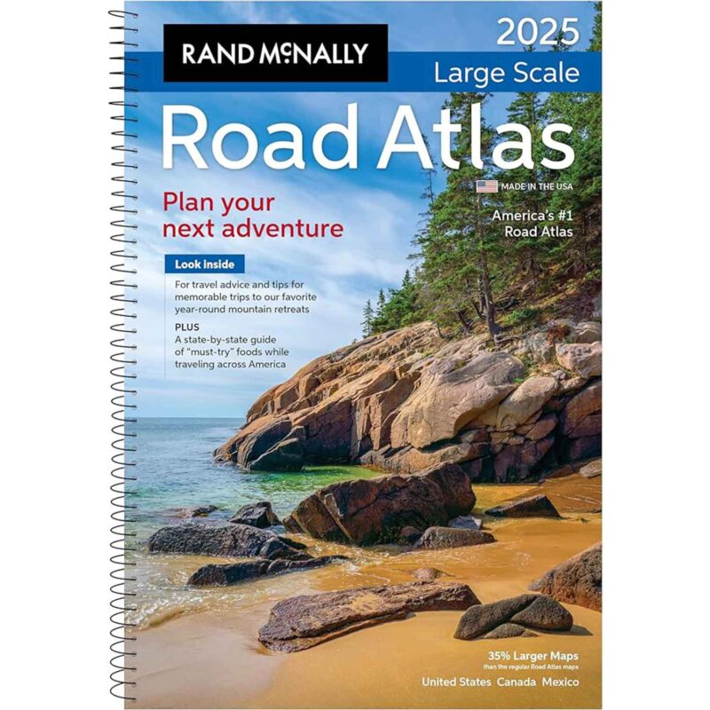 Rand McNally - USA Road Atlas - Large Scale - The Map Shop