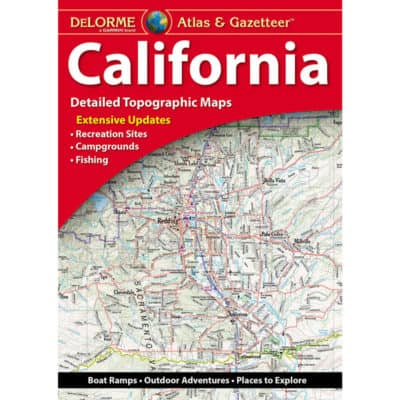 California Atlas & Gazetteer by DeLorme - The Map Shop