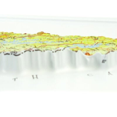 Tennessee Raised Relief Map by Hubbard Scientific - The Map Shop
