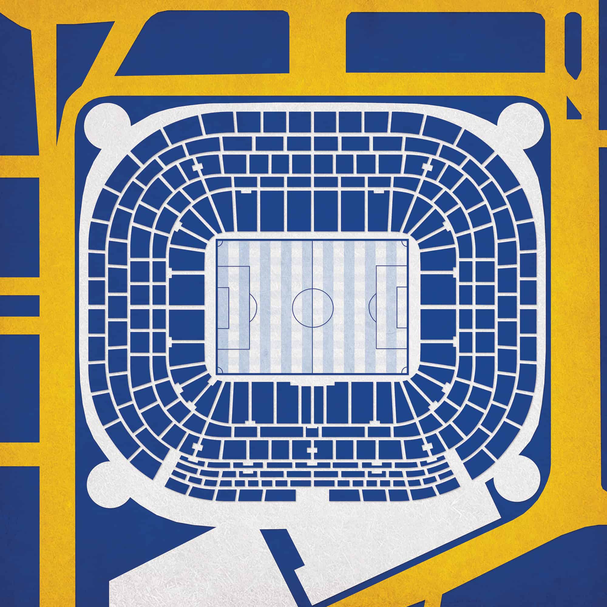 Estadio Santiago Bernabeu Madrid Seat Plan Map - Infoupdate.org