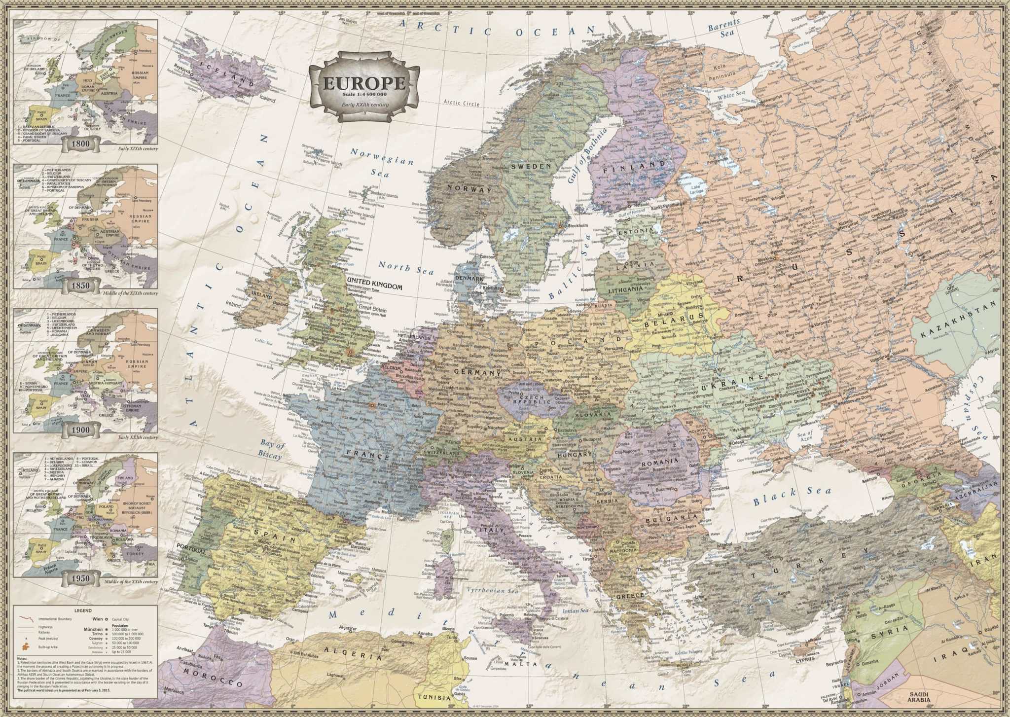 retro_europe_eng-large - The Map Shop