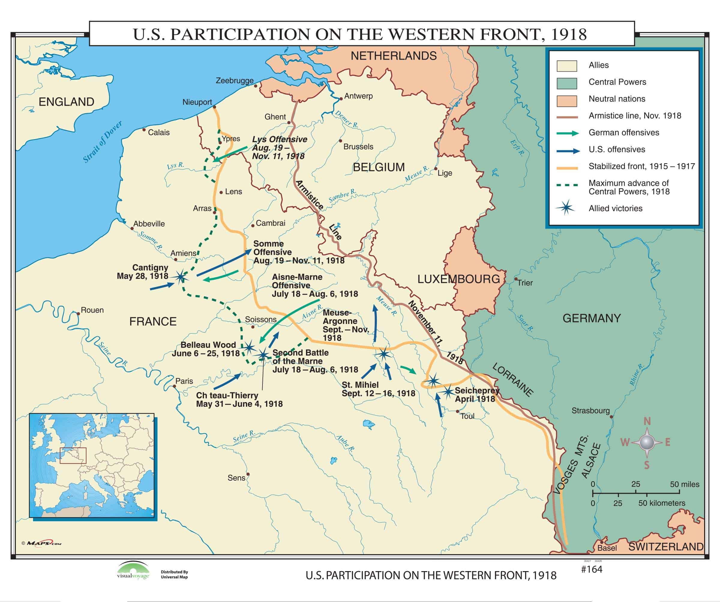 164-us-participation-on-the-western-front-1918-the-map-shop
