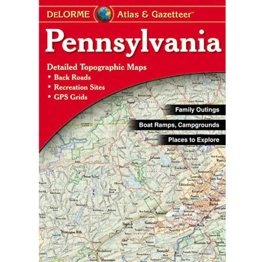 Pennsylvania Atlas & Gazetteer by DeLorme - The Map Shop