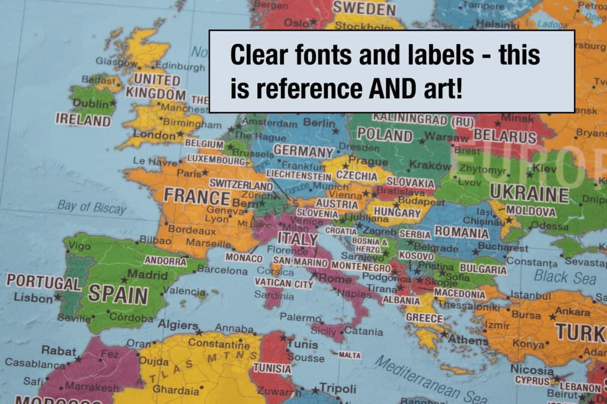 Personalized World Voyager Wall Map by South of Kings - The Map Shop