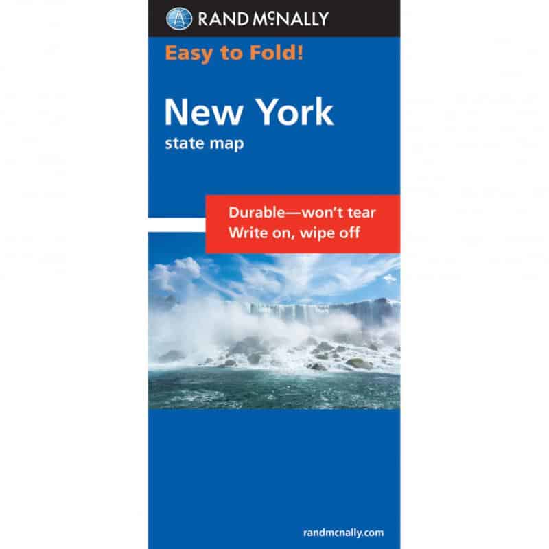Rand McNally - New York, Easy to Fold - Folding Travel Map - The Map Shop