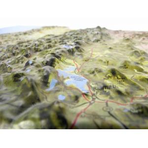 Oregon Satellite Raised Relief Map by Hubbard Scientific - The Map Shop