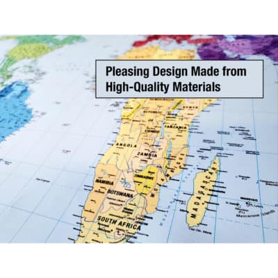 World Peters Projection Wall Map - The Map Shop