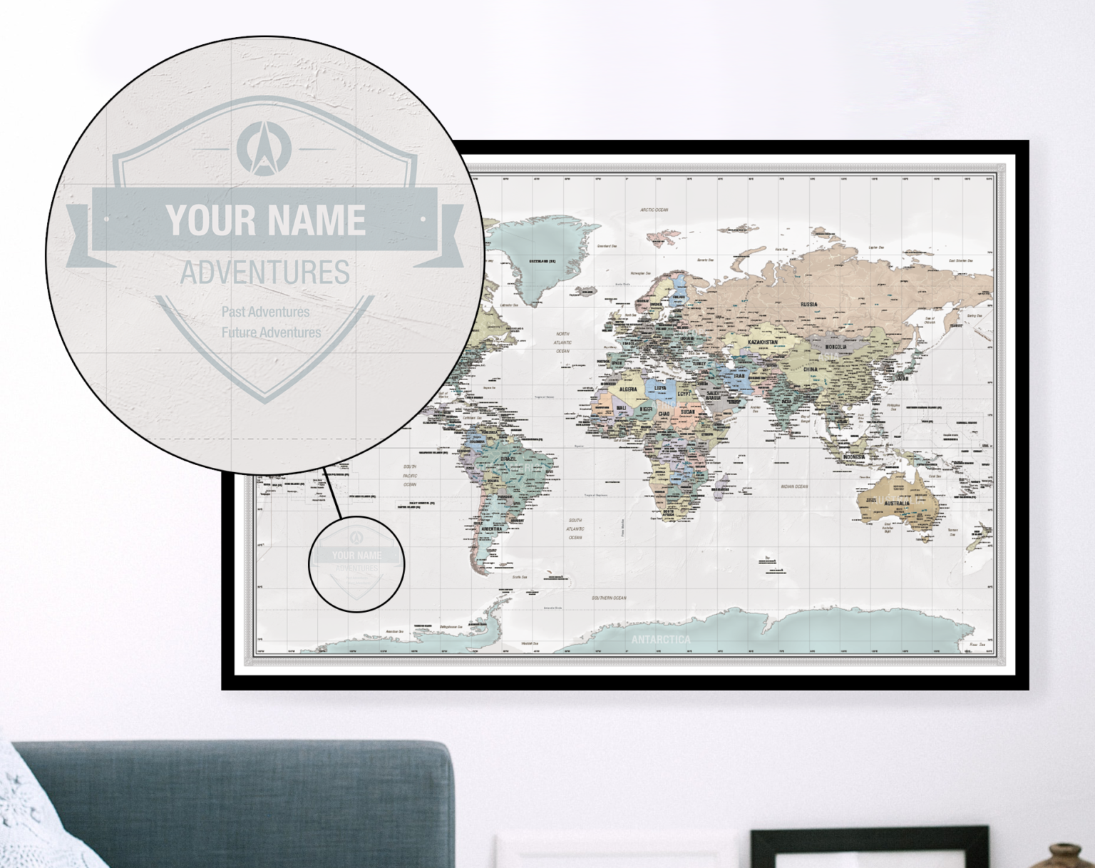 Personalized Maps - The Map Shop Personalized Maps - The Map Shop