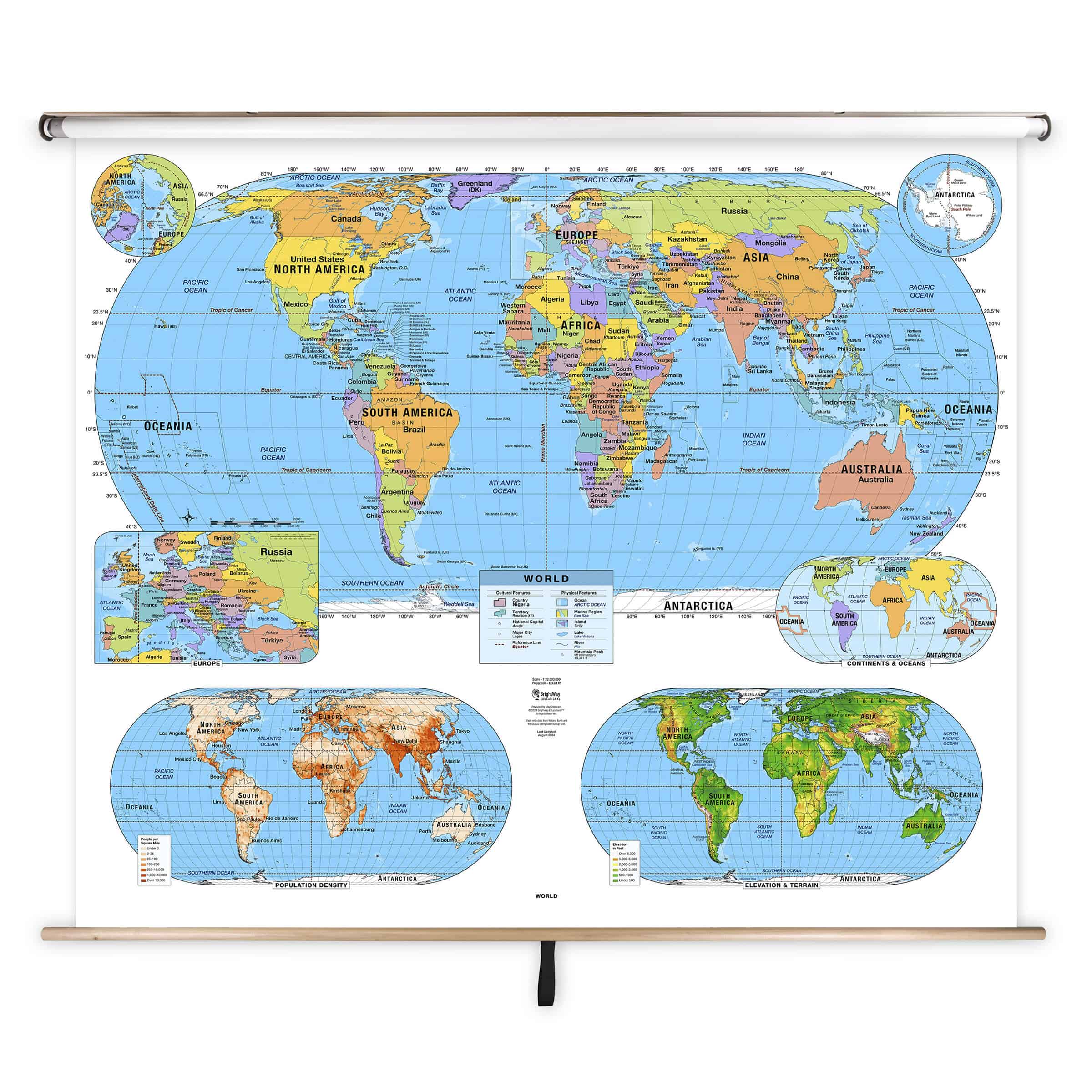 Simple Colored Map Of The World Using This World Blank Map Worksheet,
