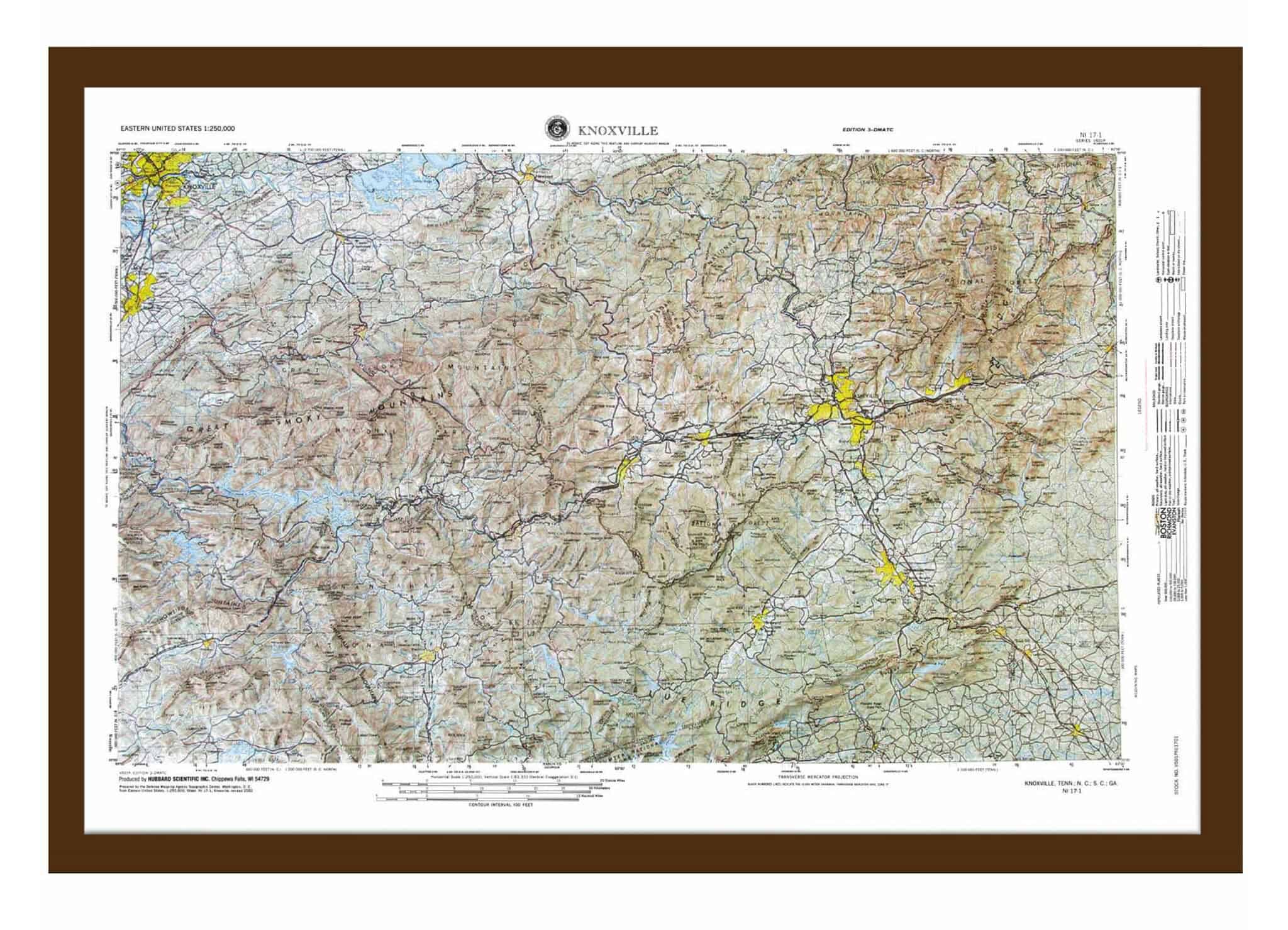 Understanding Scale in Raised Relief 3D Maps - The Map Shop